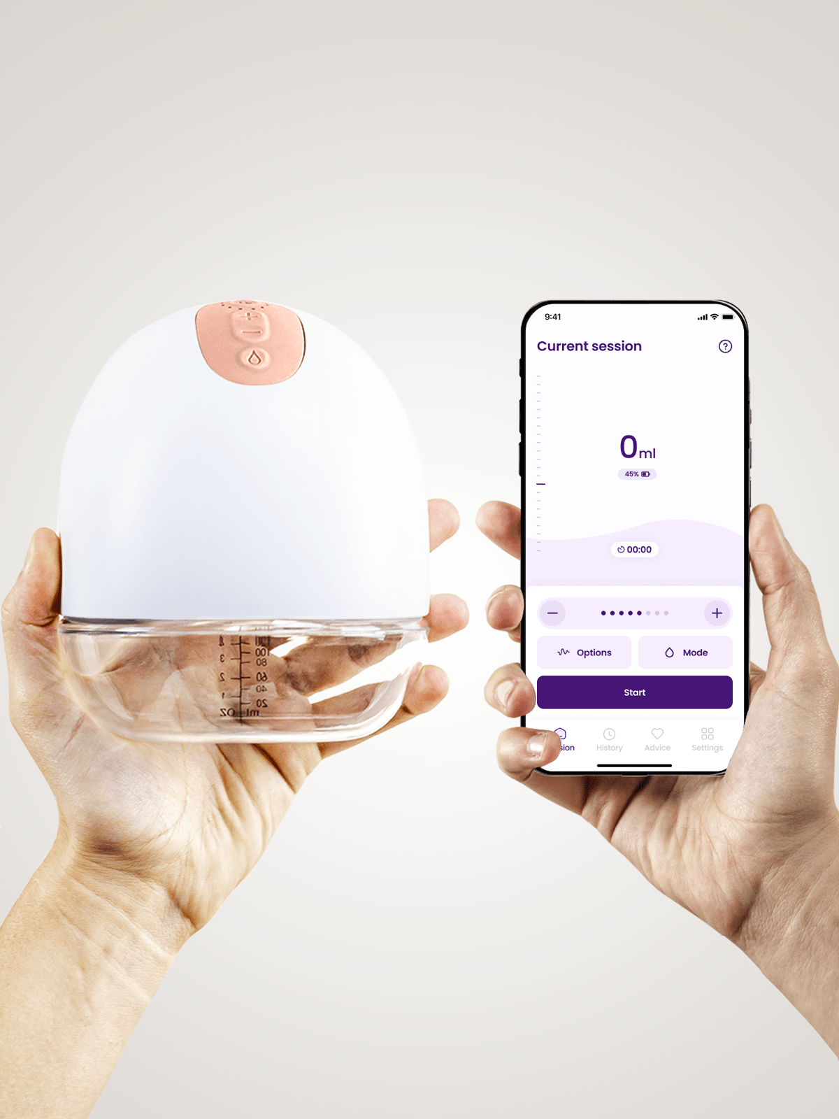 Hands-Free Wearable Breast Pump - Perifit